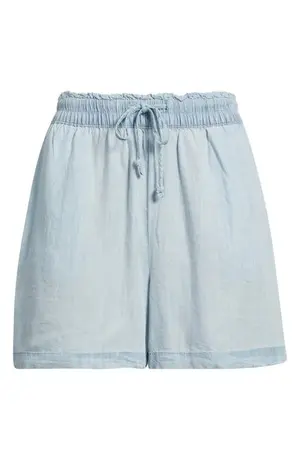 BEACHLUNCHLOUNGE Tiney Pull-on Shorts - Bleach Wash