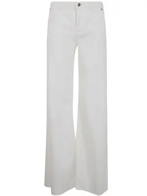 Blumarine Denim Flare - Beige