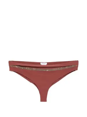 Brunello Cucinelli Bikini Bottom - Brown