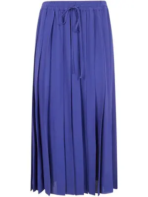 Mantū Midi Skirt - Blue