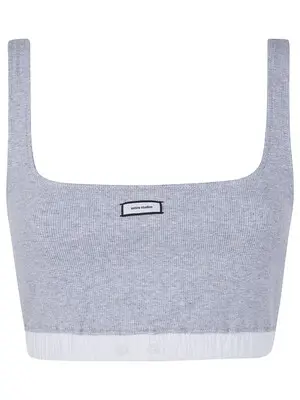 ENTIRE STUDIOS Lounge Bra Gray