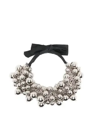 MARIA CALDERARA Mirror Globes Necklace - Metallic