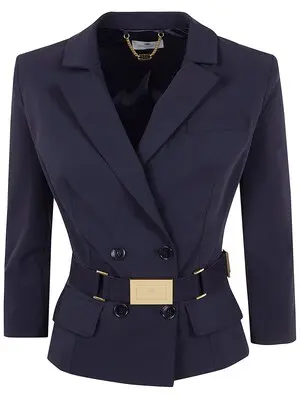 Elisabetta Franchi Fitted Outerwear For Women