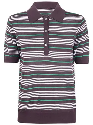 P.a.r.o.s.h Striped Knit Top