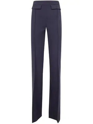Elisabetta Franchi Essential Wide Leg Trousers - Black