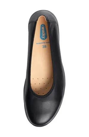 WOLKY Snallerina Flat - Black