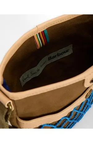 Barbour X Paul Smith Crossbody Bag