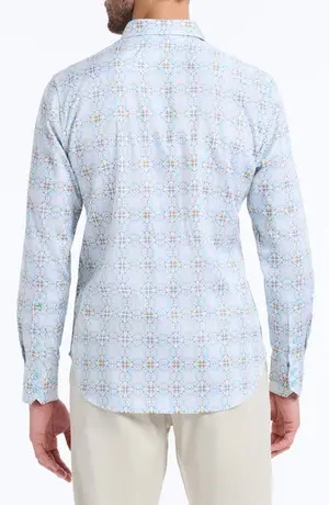Robert Graham Runnymede Stretch Cotton Button-up Shirt