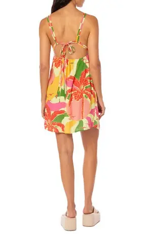 MAAJI Tropical Print Minidress