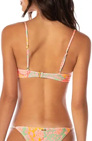 MAAJI Arabian Nights Amatista Underwire Reversible Bikini Top - Bright Yellow