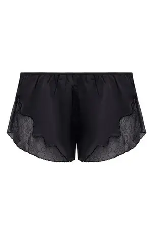 Lioness Paradise Lace Trim Satin Shorts