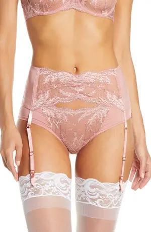 Natori Frenzy Garter Belt - Frose