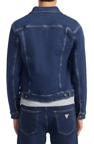 Guess Slim Fit Denim Trucker Jacket