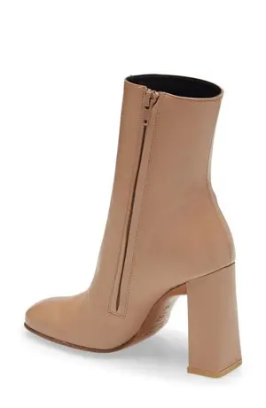 By Far Elliott Block Heel Bootie