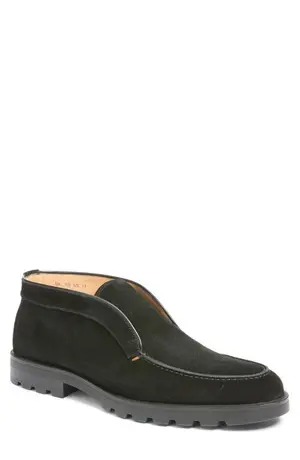 Santoni Lug Sole Slip-on Shoe