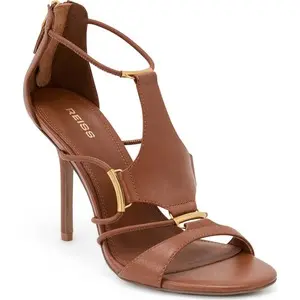 REISS Ankle Strap Sandal - Tan