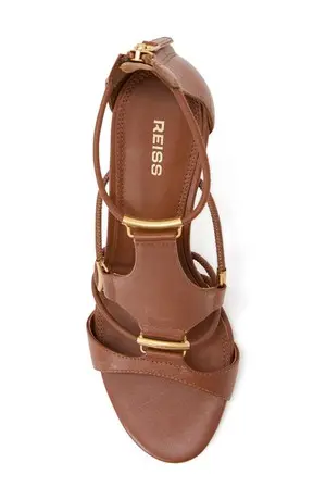 REISS Ankle Strap Sandal