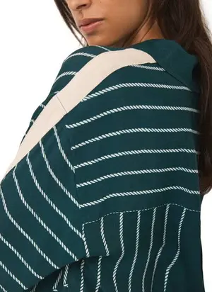 Mint Velvet Striped Button-front Shirt
