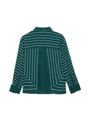 Mint Velvet Striped Button-front Shirt