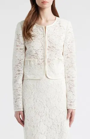 LoveShackFancy Junetta Lace Jacket