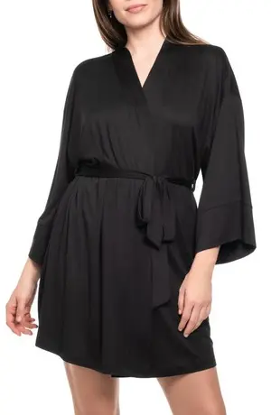 IN BLOOM BY JONQUIL Sevilla Wrap - Black