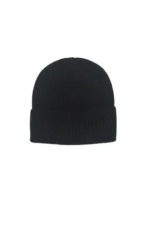 THE CELECT Cashmere Beanie - Black