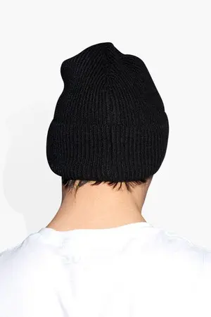THE CELECT Cashmere Beanie - Black