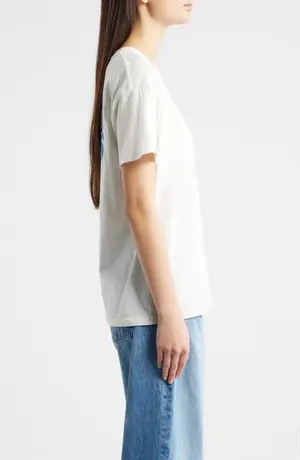 Rip Curl Ocean Break Relaxed Graphic T-shirt - Bone