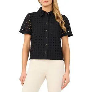 Cece Dupraz Spread Collar Shirts For Women