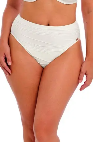 Fantasie High Waist Bikini Bottom - Linen