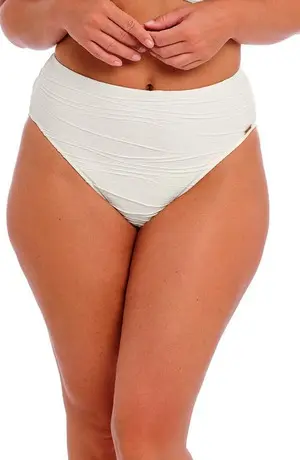 Fantasie High Waist Bikini Bottom - Linen