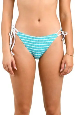 CITRUS Brenton Adjustable Tie Bikini Bottom - Lagoon