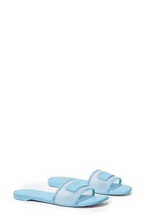 Kate Spade New York Breezy Mesh Slide Sandal - Pristine Pool