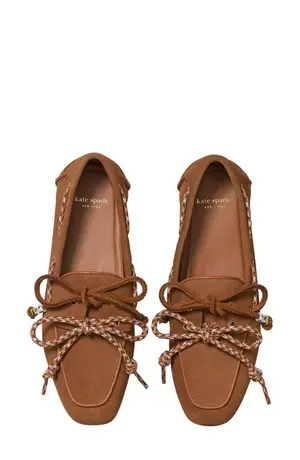 Kate Spade New York Know The Ropes Boat Shoe - Saddle