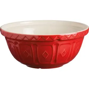MASON CASH Earthenware Mixing Bowl - Red