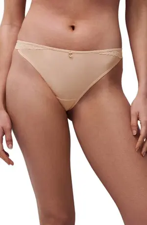 Chantelle Hipster Thong - Beige Blush