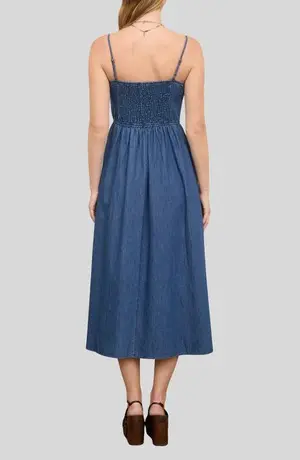 BLU PEPPER Bow Strap Dress