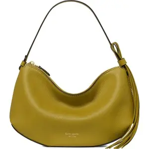 Kate Spade New York Loop Pebble Leather Shoulder Bag - Laurel Leaf