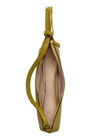Kate Spade New York Loop Pebble Leather Shoulder Bag - Laurel Leaf
