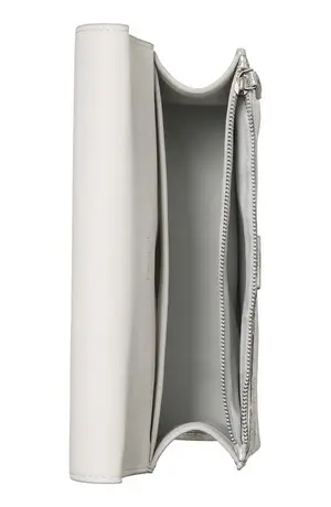 Kate Spade New York Metallic Leather Convertible Crossbody Bag - Silver