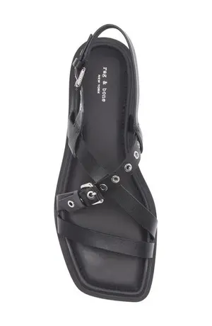 Rag & Bone Harlow Leather Slide Sandal