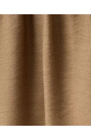 Mango Satin Mock Neck Top
