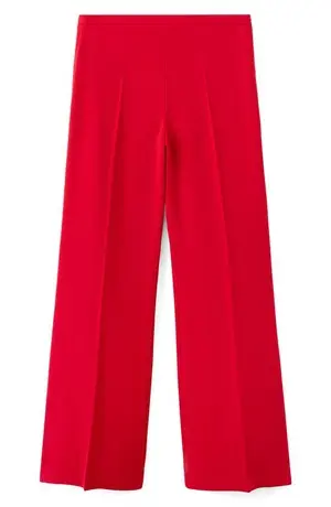Mango High-waist Wide Leg Pants