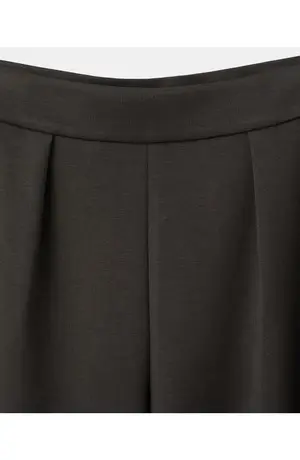 Mango Pleated Elastic Waist Trousers
