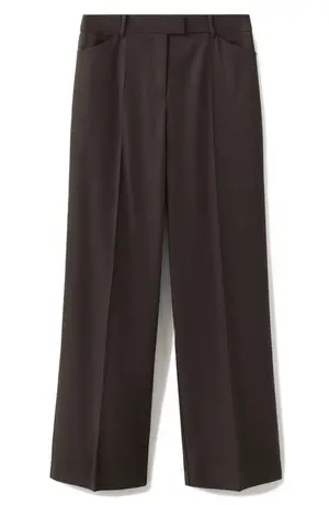 Mango Wide Leg Trousers