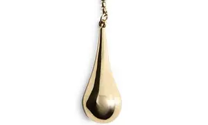 Mango Teardrop Pendant Chain Necklace