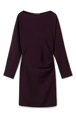 Mango Ruched Minidress
