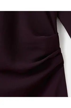 Mango Ruched Minidress