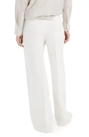 Mango Pleated Wide-leg Pants