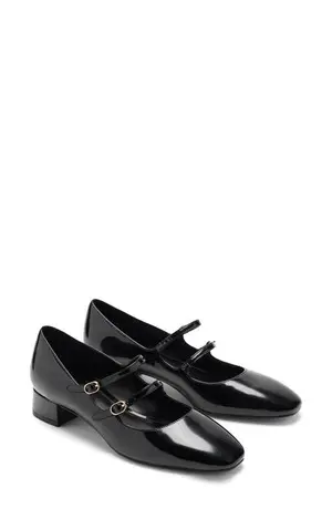 Mango Glossed Shoes For Women